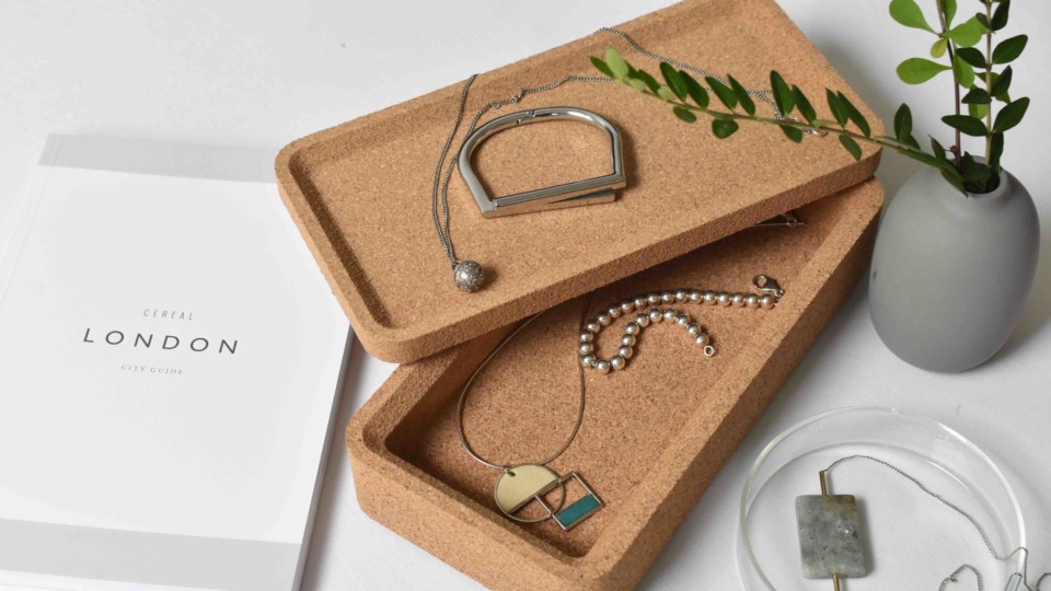 Trove Cork Boxes by David Irwin - MK Design London