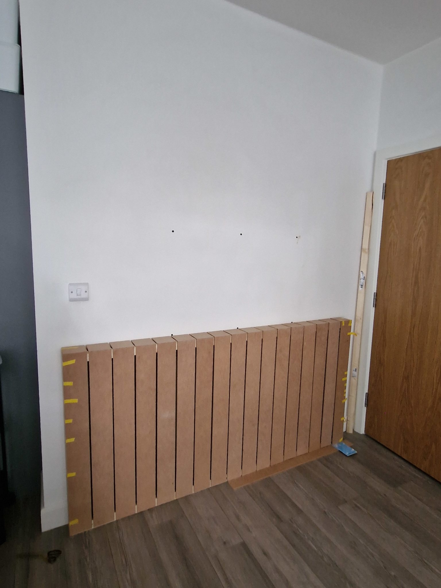 DIY modern radiator cover - MK Design London